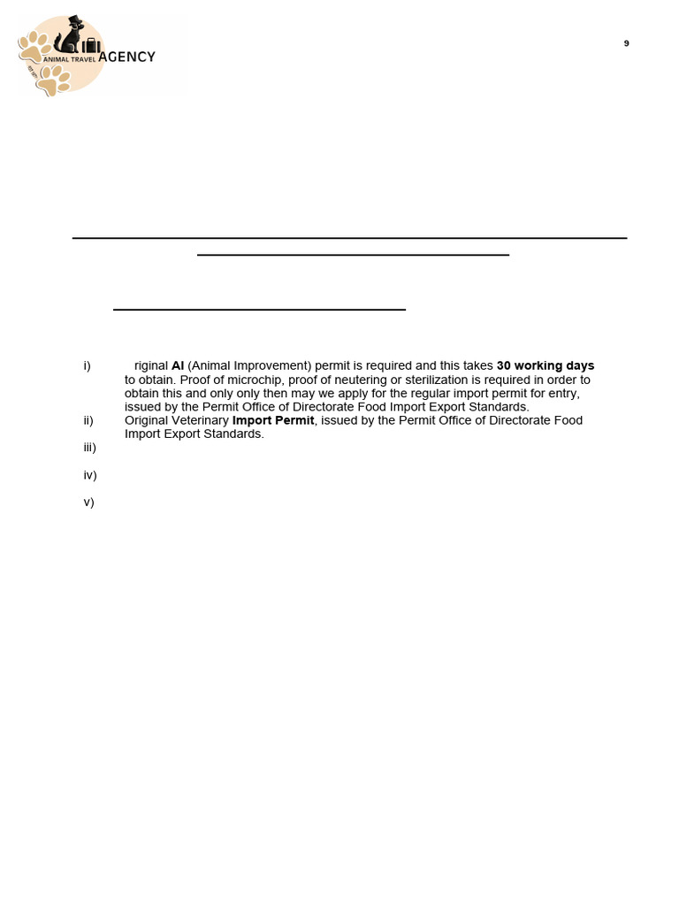 Z Import Requirements (NEW) 2024 DAFF ATA | PDF | Rabies | Elisa