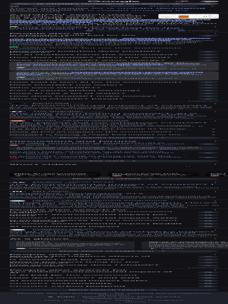 Is Chatgpt Dmaaging The Environment - Google Search 2 | PDF | Climate Change | Artificial ...