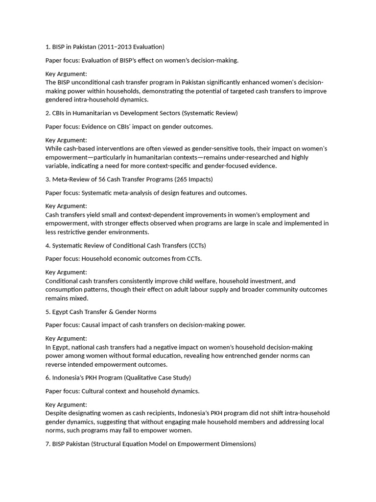 20 Paper and 20 Arguments | PDF | Empowerment | Social Policy