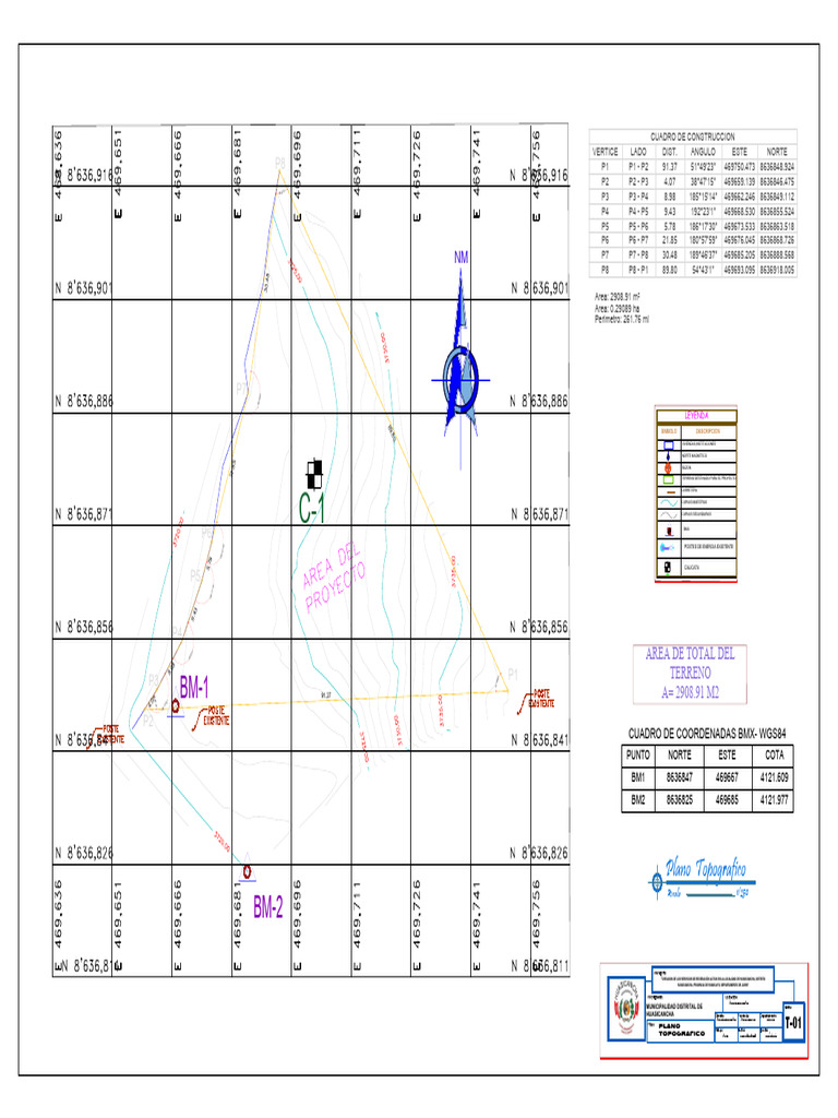 7.4 1 Plano Topografico-Layout1 | PDF