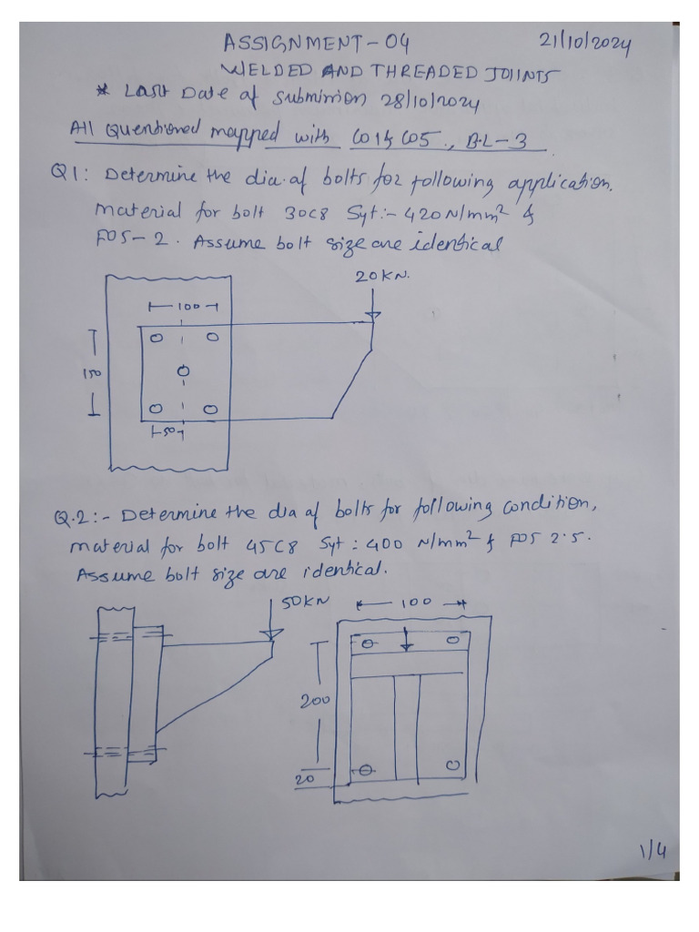 welded and threaded joints | PDF