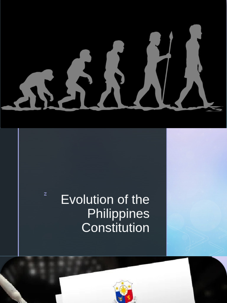 Evolution of The Philippines Constitution - 060712 | PDF | Political ...