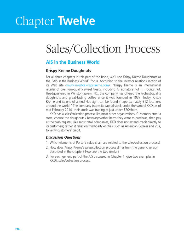 Finals Lesson 8 - Business Process - Sales and Collection Process | PDF ...