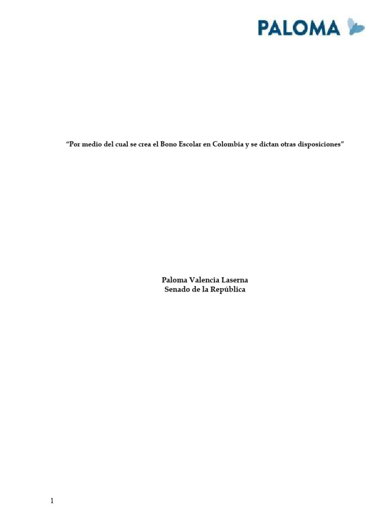 Bono Escolar VF | PDF | Educación de la primera infancia | Toma de ...