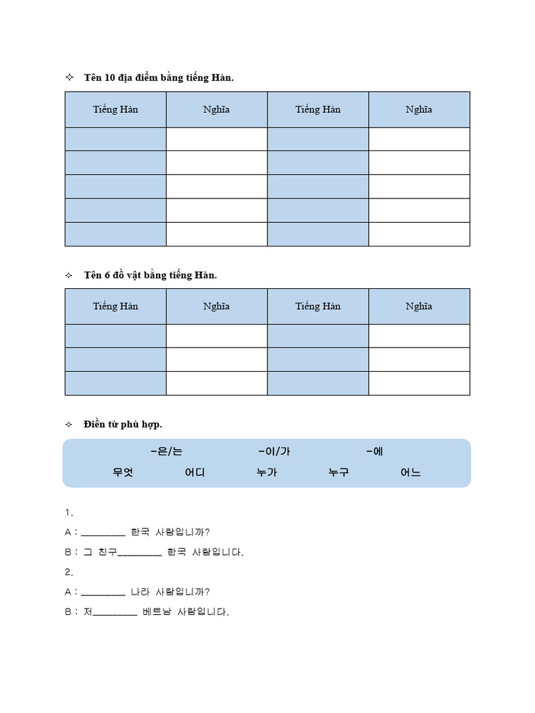Luyen Tap Tong Hop | PDF