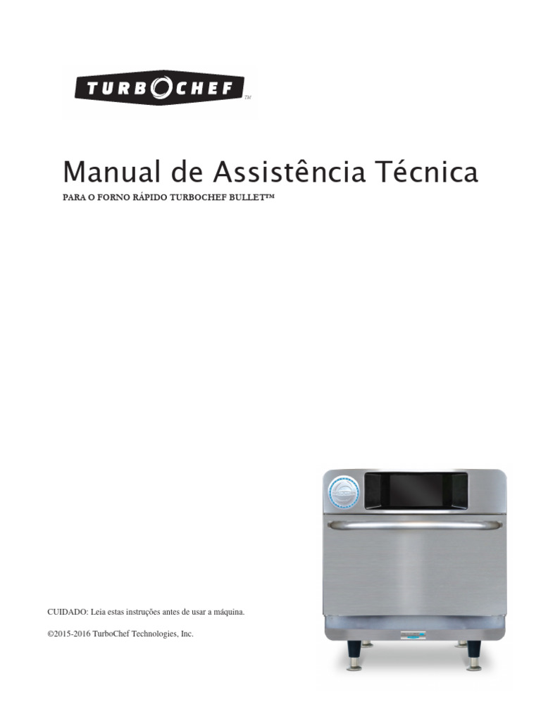 Bullet - Manual Técnico | PDF | Forno | Ebulição