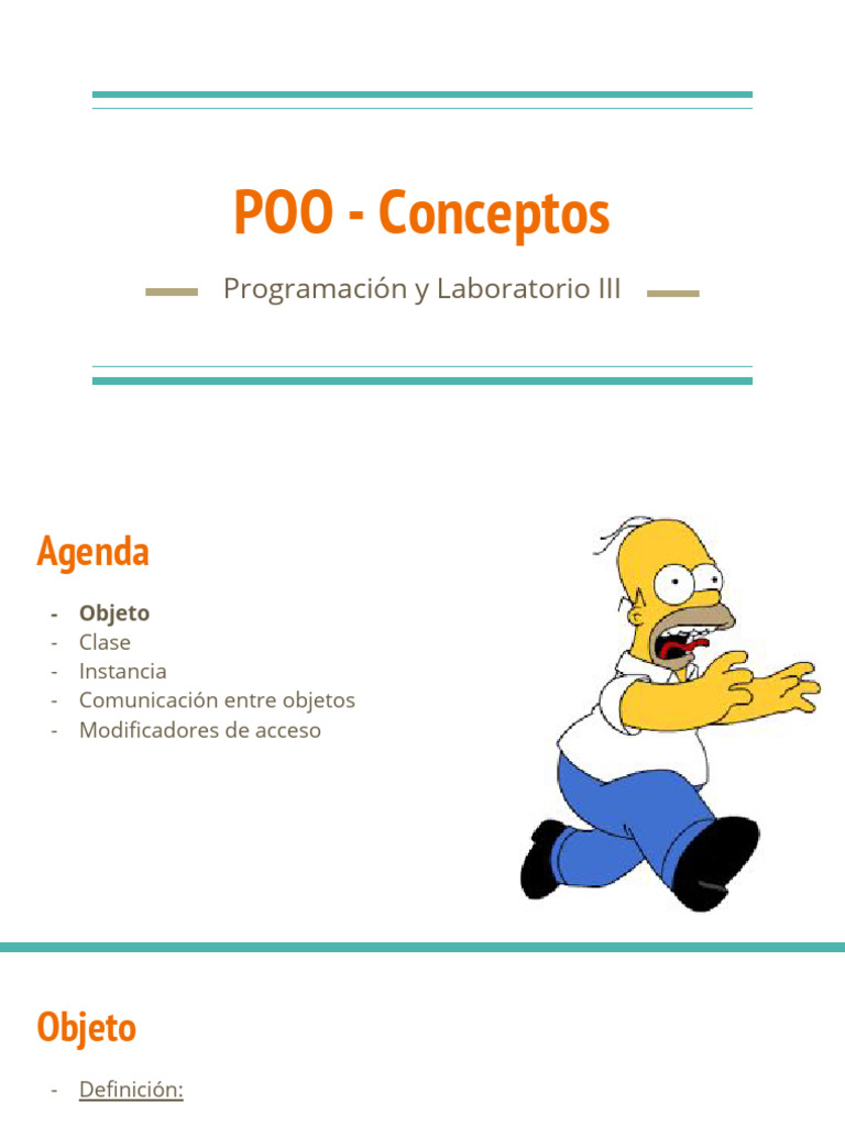 Clase 2 - Conceptos POO | PDF