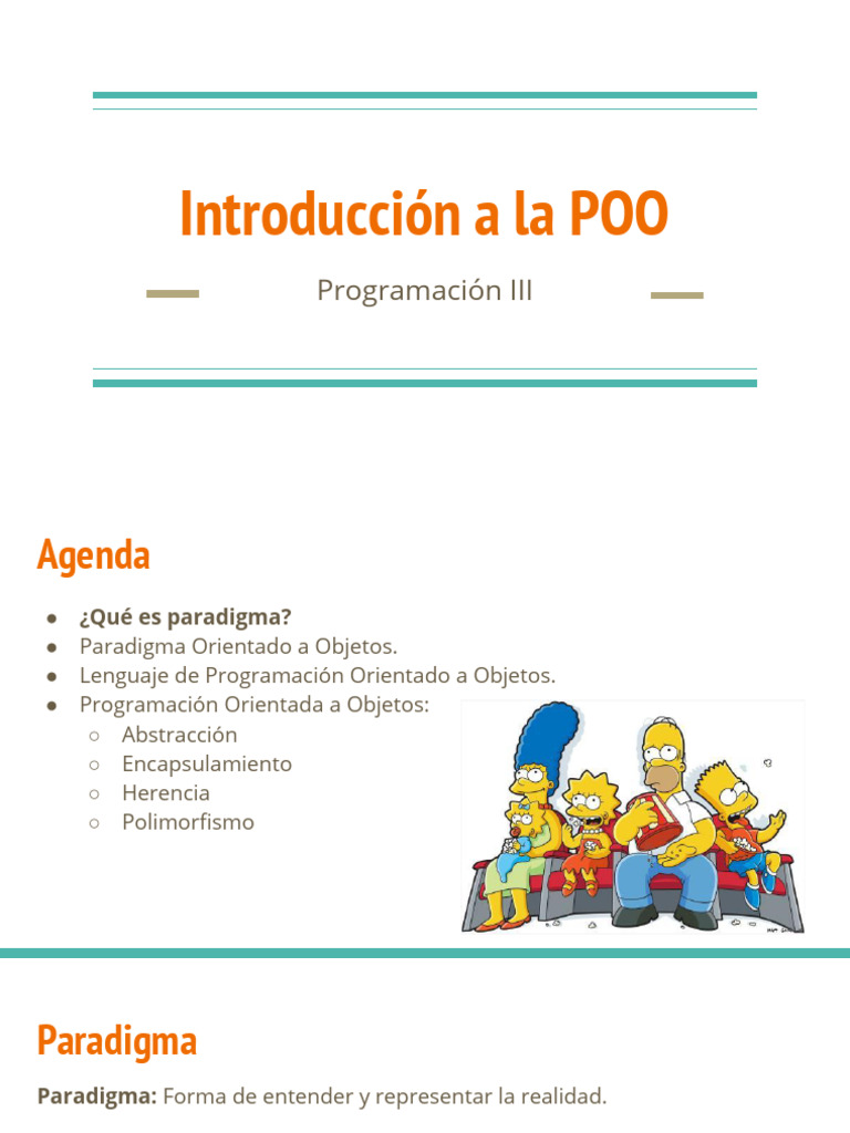 Clase 1 - Introducción A La POO | PDF | Programación orientada a objetos | Objeto (informática)