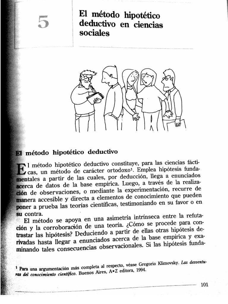 Hipotetico Deductivo Klimovsky | PDF
