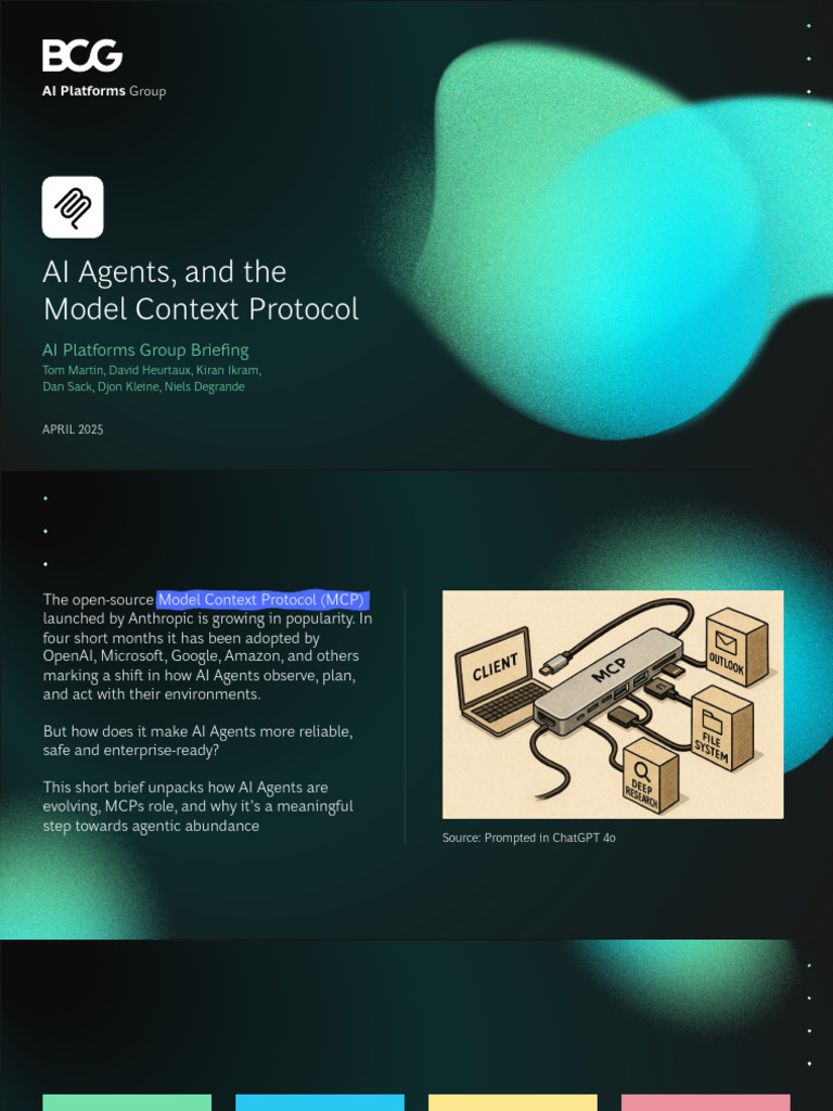 BCG AI Agent Report 1745757269 | PDF | Artificial Intelligence | Intelligence (AI) & Semantics
