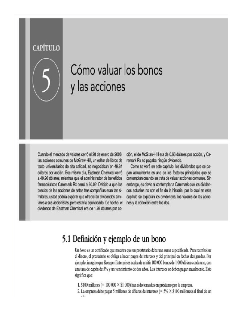 Bonos | PDF
