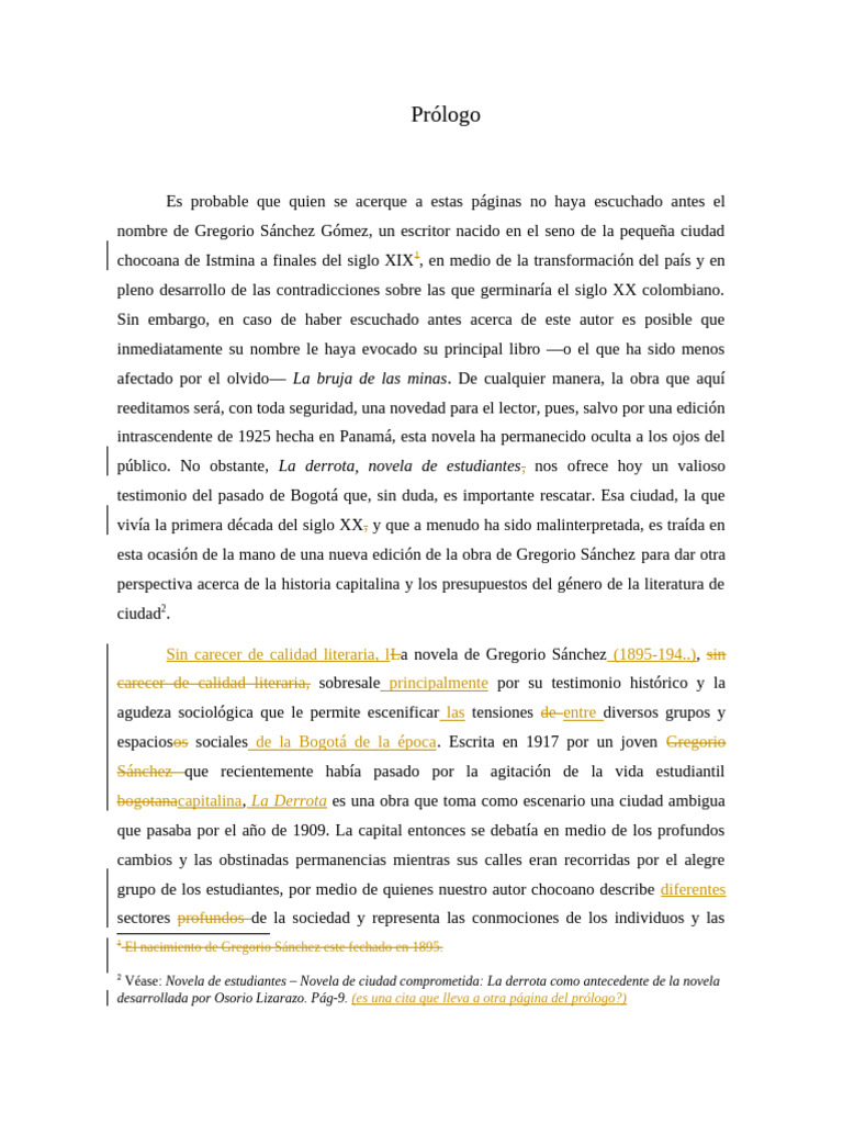 La derrota: novela de Gregorio Sánchez | PDF | Bogotá | Colombia