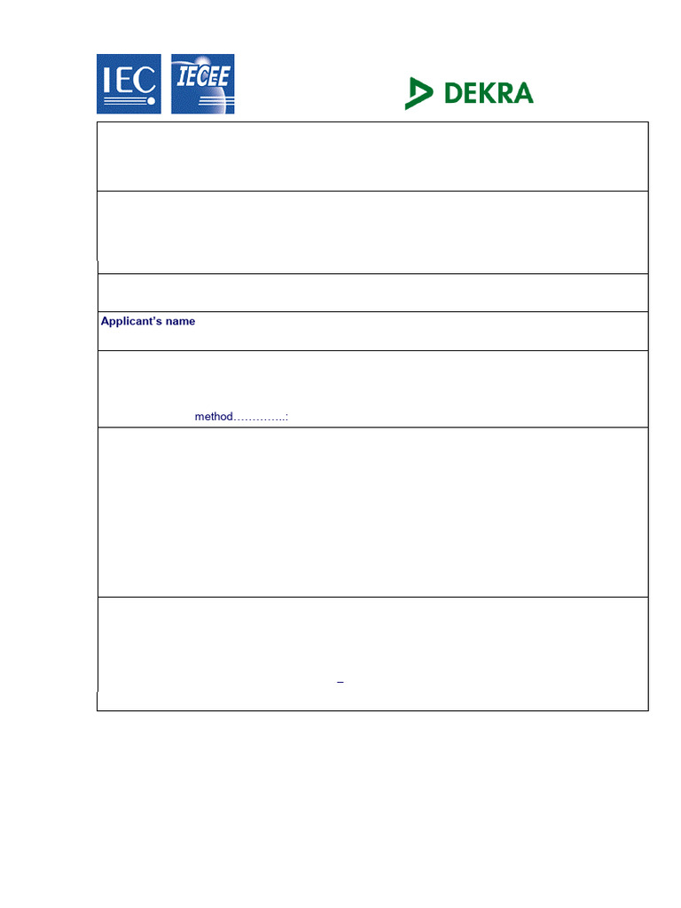TEST REPORT FORM TEMPLATE | PDF | Alternating Current | Direct Current