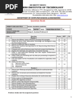 BAI602 Machine Learning Syllabus | PDF | Machine Learning | Regression ...