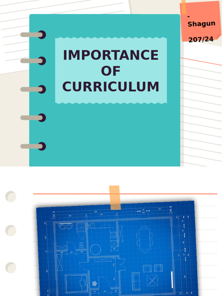 Importance of Curriculum | PDF | Curriculum | Education Theory