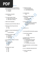 Lab Technician Exam Questions Set 1 | PDF | Medical Specialties ...