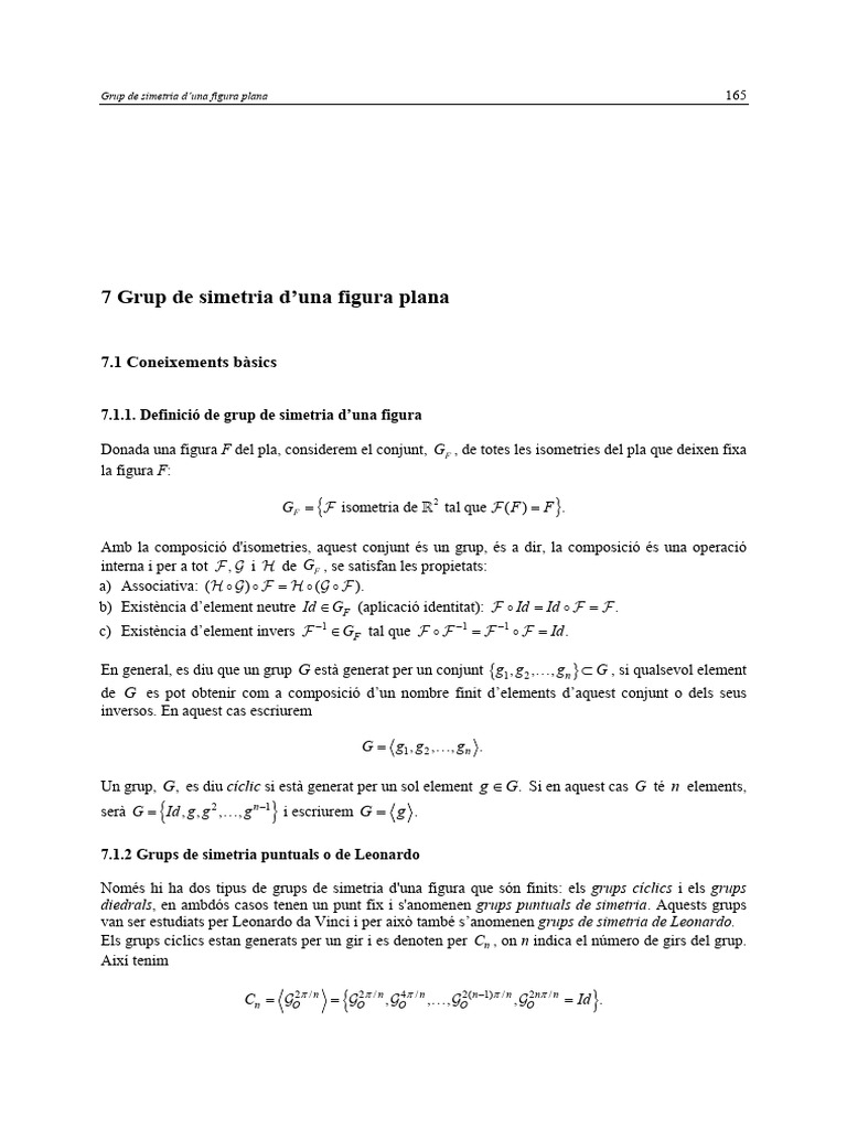 Cap 7 Simetria | PDF