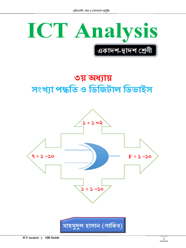 ICT Chapter 3 (With Cover) | PDF