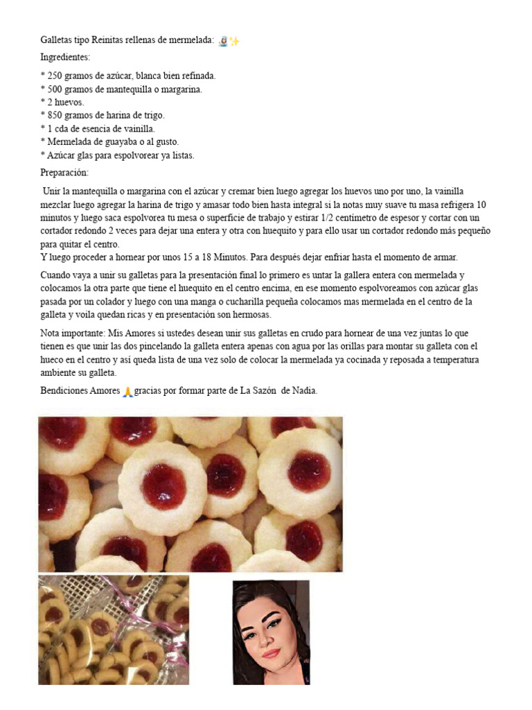 Renitas Galletas | PDF