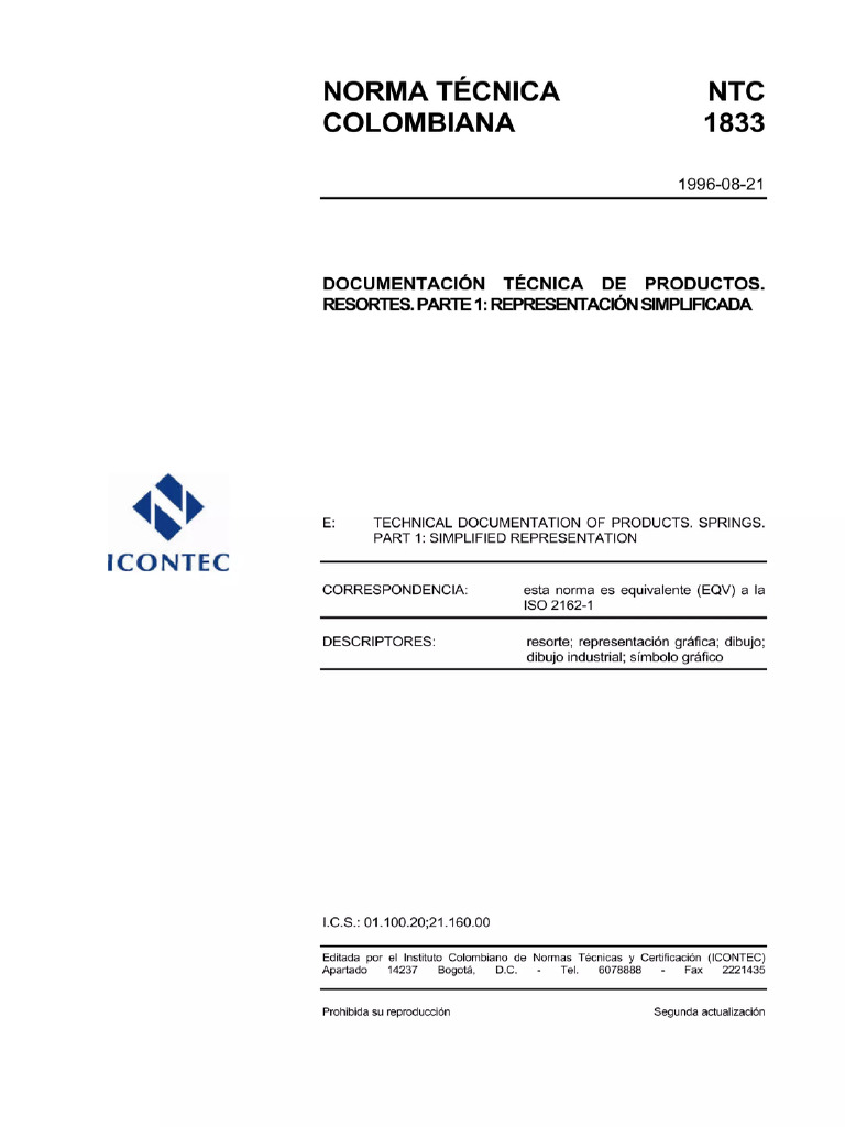 Resorte Dibujo Tecnico | PDF