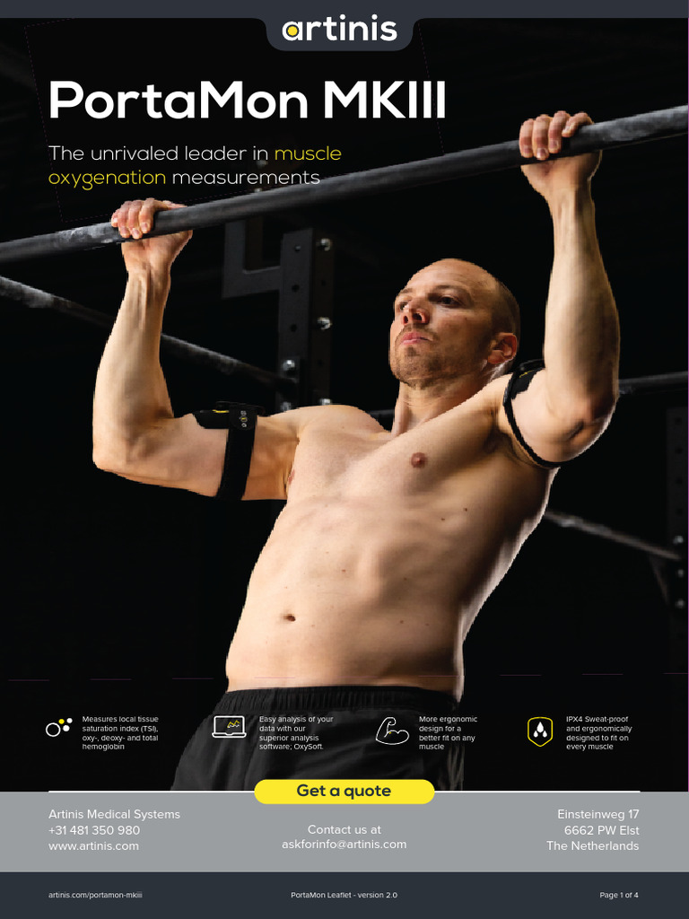 PortaMon+MKIII+leaflet+v2.0 | PDF | Hemoglobin