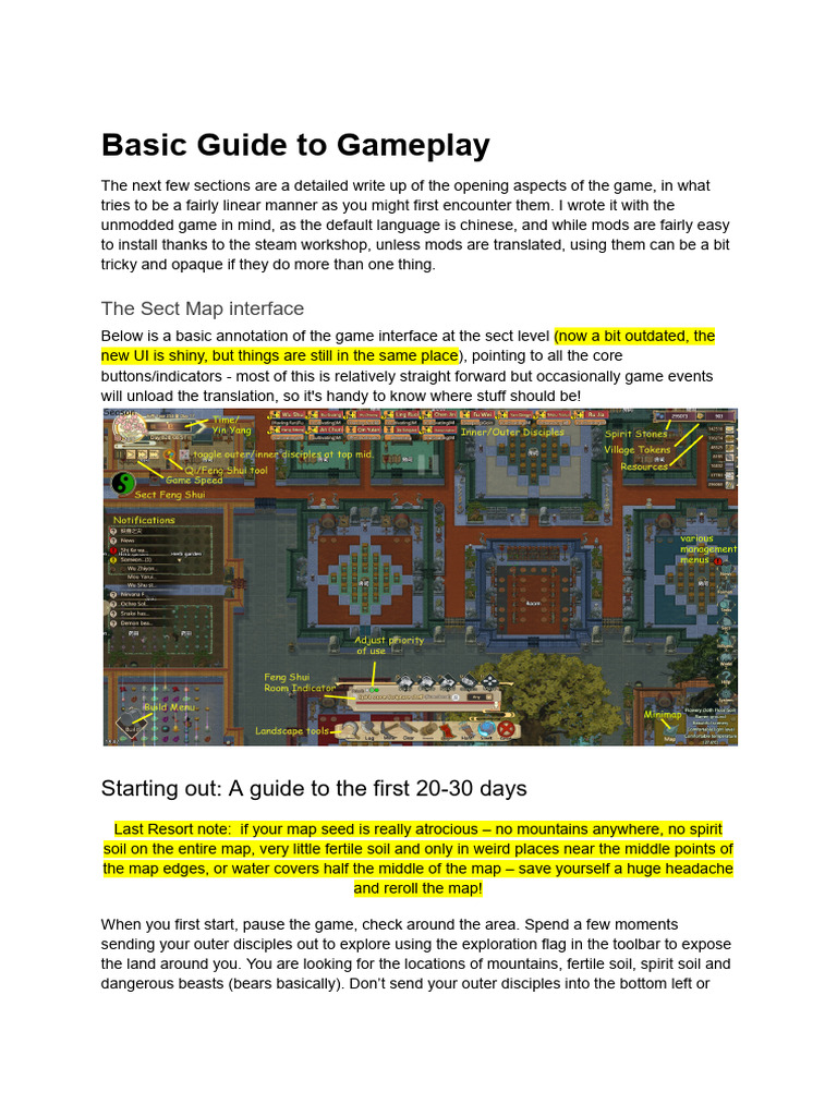 Amazing Cultivation Simulator - Basic Guide 12 | PDF