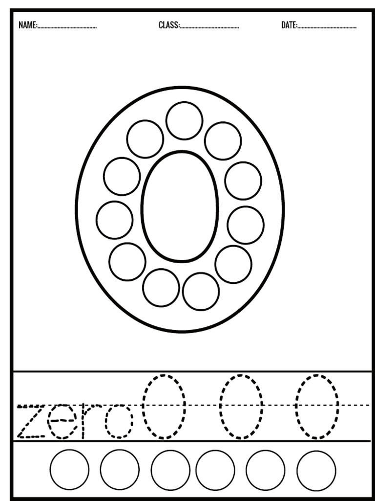 Numbers Dab A Dot | PDF