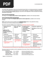 IUM Undergraduate Application Form | PDF