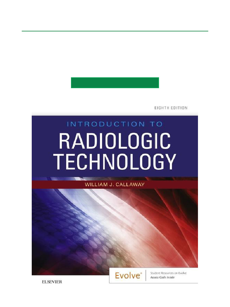 Introduction To Radiologic Technology 8th Edition Entire Volume Download | PDF | Radiology ...