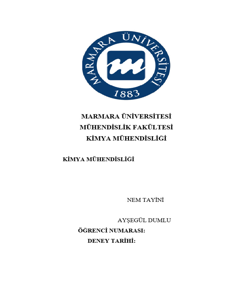 Ayşegül Dumlu - 150621016 - KMM3115 - DENEY 8 | PDF