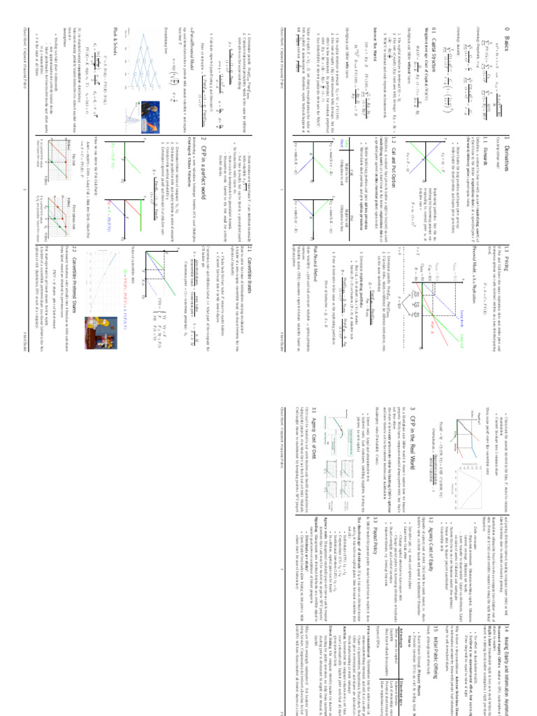Floyds - CFP - Cheatsheet - 2 Page Version | PDF | Option (Finance ...