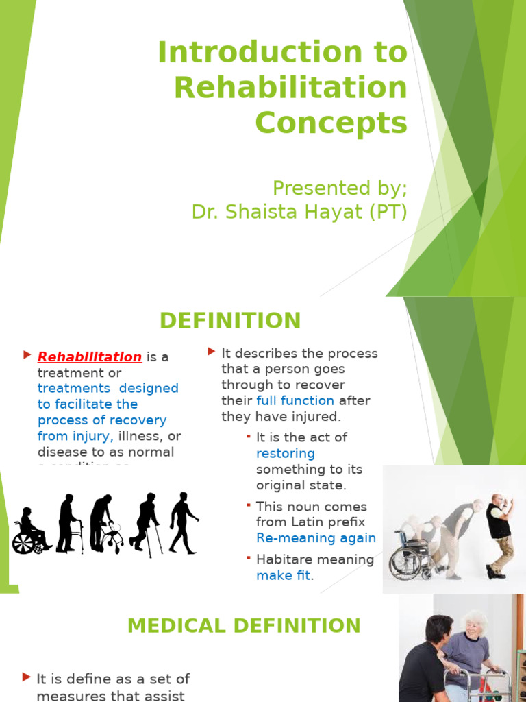 LEc 2 Introduction To Rehabilitation | PDF | Physical Therapy | Neurology