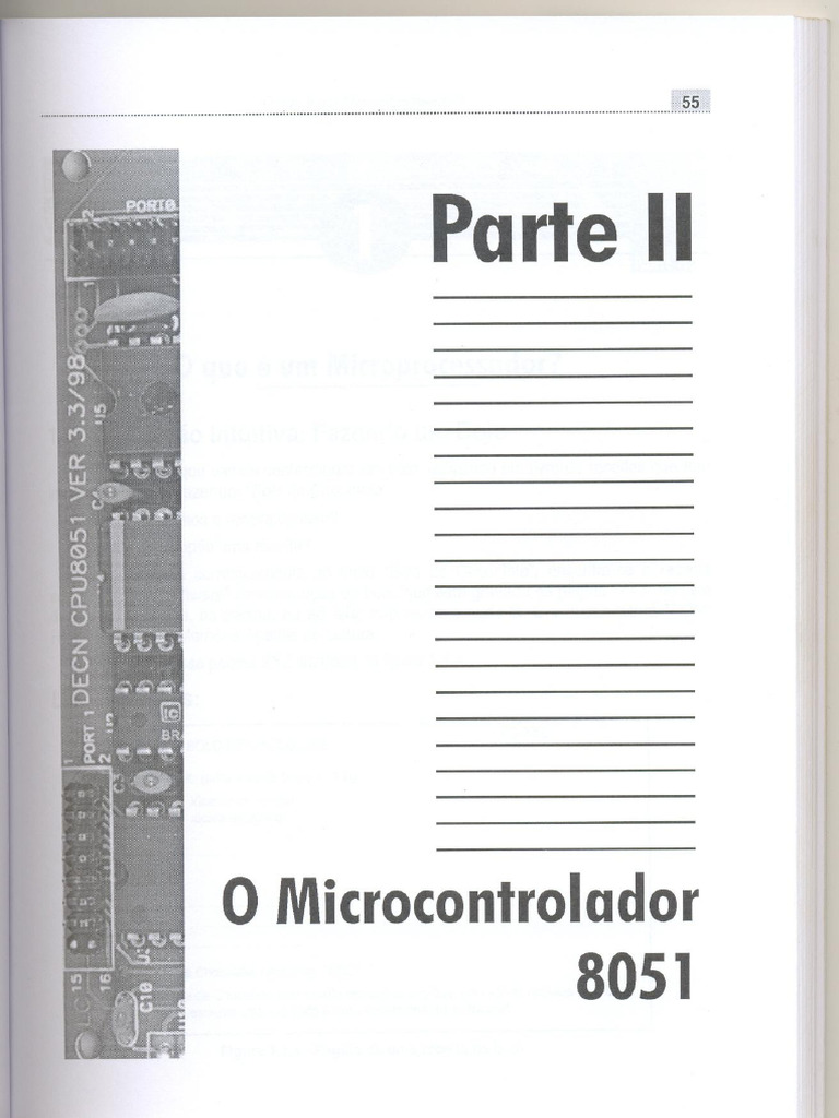 Ebook Microcontrolador 8051 Detalhado 60 233 | PDF