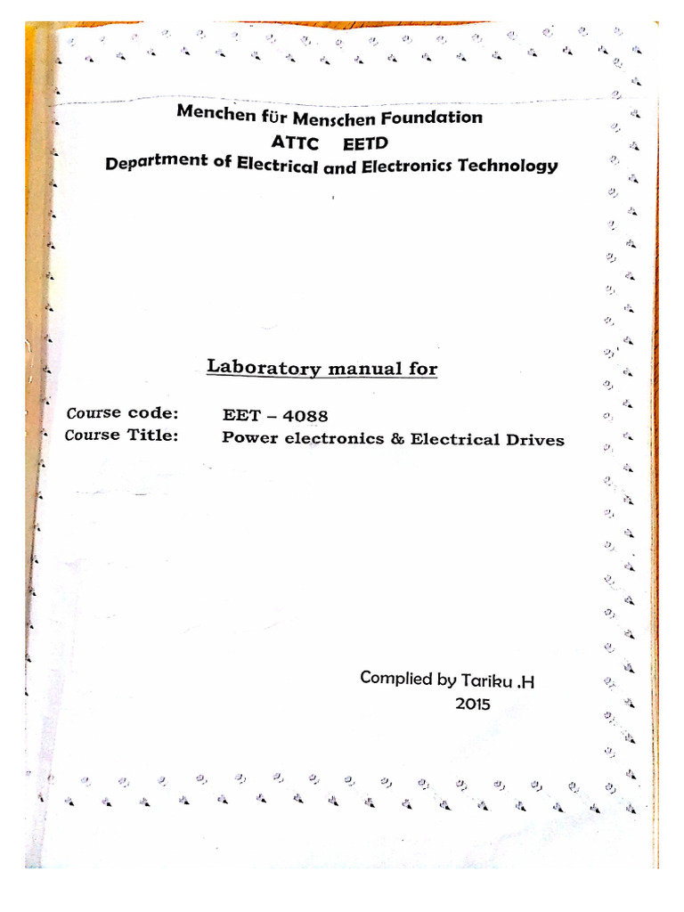 Power Electronics,,,, Lab | PDF