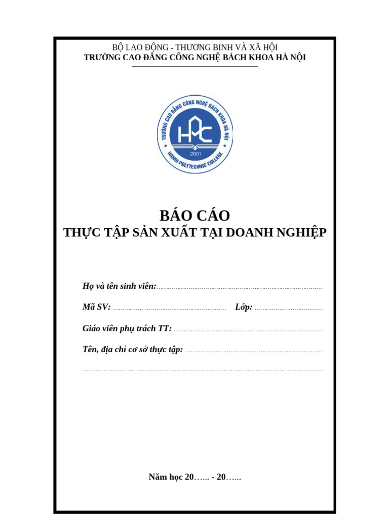 (123doc) Bao Cao Thuc Tap Tot Nghiep Cong Ty Vinfast Hai Phong | PDF