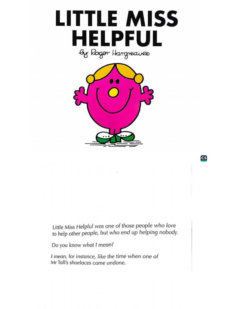 Little Miss Helpful | PDF