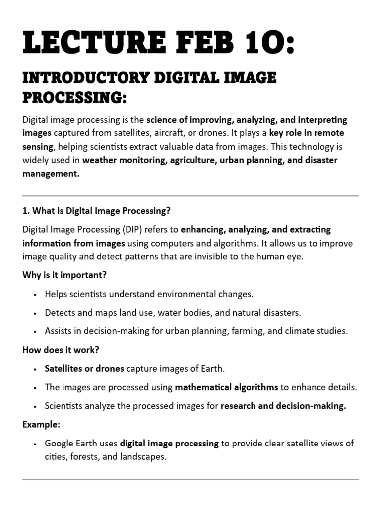 Crash Course First 03 Lectures Srs | PDF | Remote Sensing | Weather Satellite