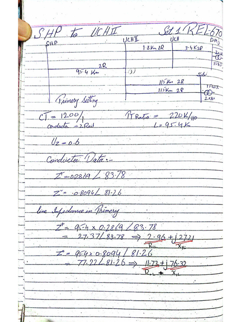 REL 670 Relay Setting | PDF