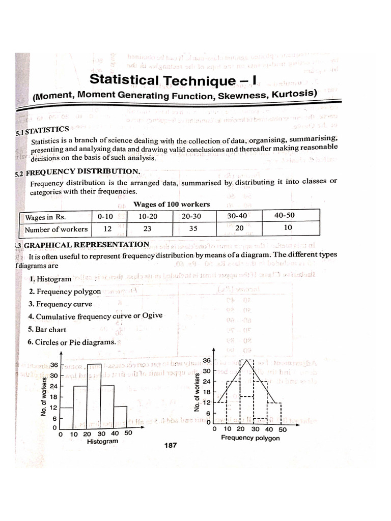 Statistical Technique... | PDF
