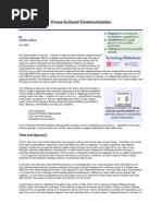 CHRONEMICS | PDF | Nonverbal Communication | Communication