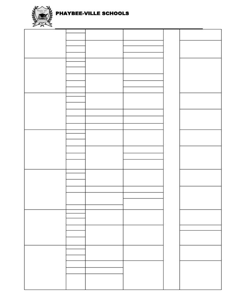 2nd Term Examination + Time Table | PDF
