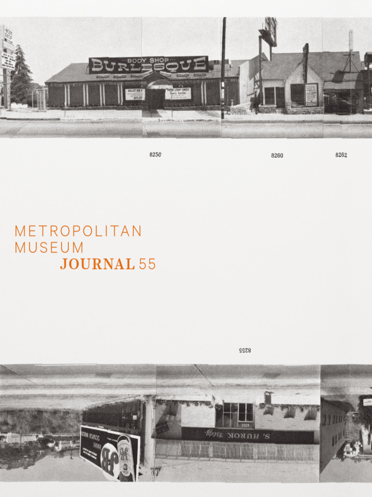 Said Metropolitan Museum Journal V 55 2020 | PDF