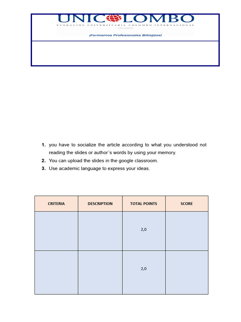 Oral presentation general instructions | PDF