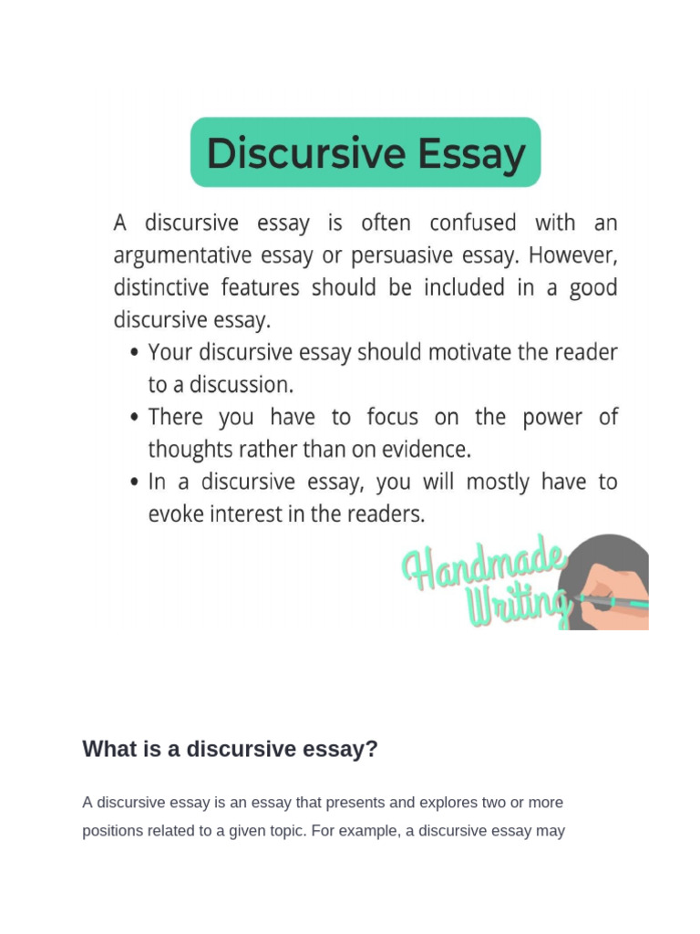 Understanding Discursive Essays | PDF