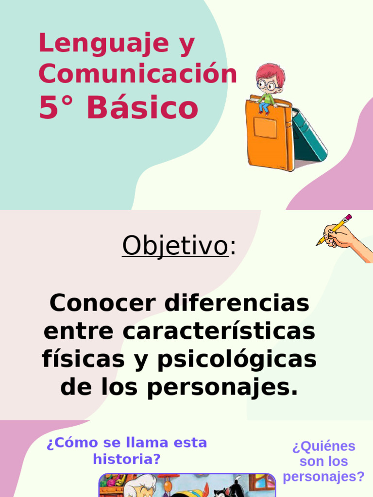características físicas y psicológicas PERSONAJES | PDF