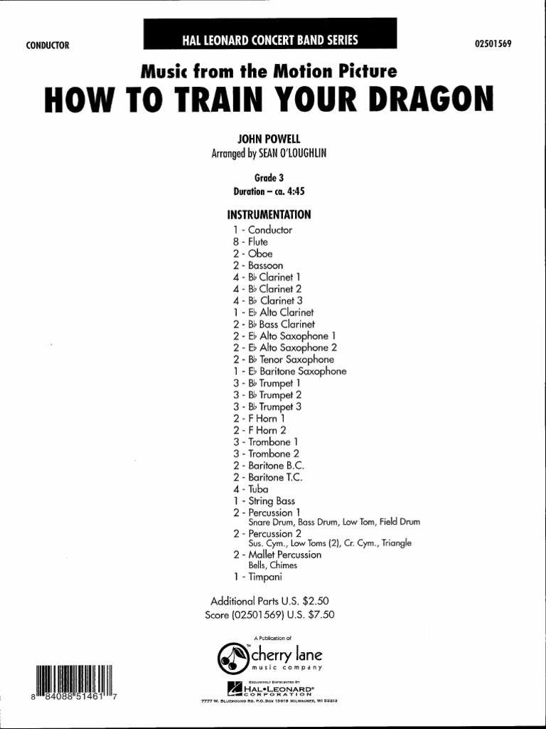 Dragon Score | PDF | Saxophone | Trombone