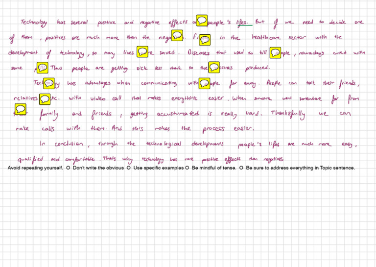 Avoid Repeating Yourself. O Don't Write The Obvious O Use Specific ...