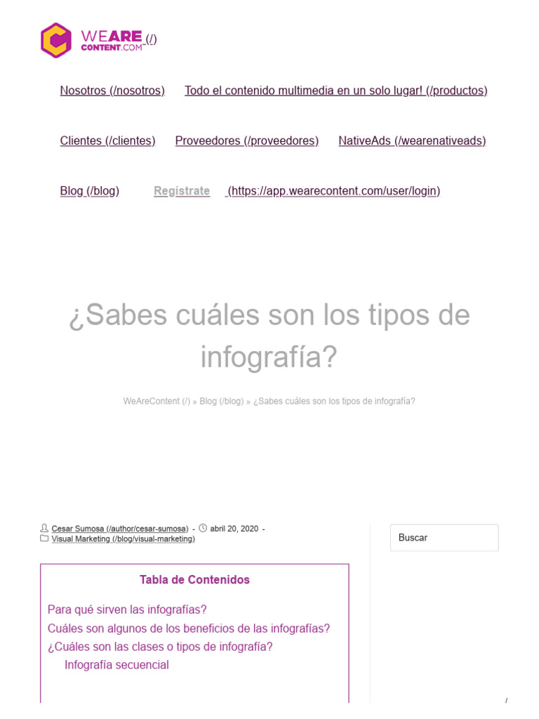 Tipos de Infografías y Ejemplos | PDF | Infografia | Multimedia