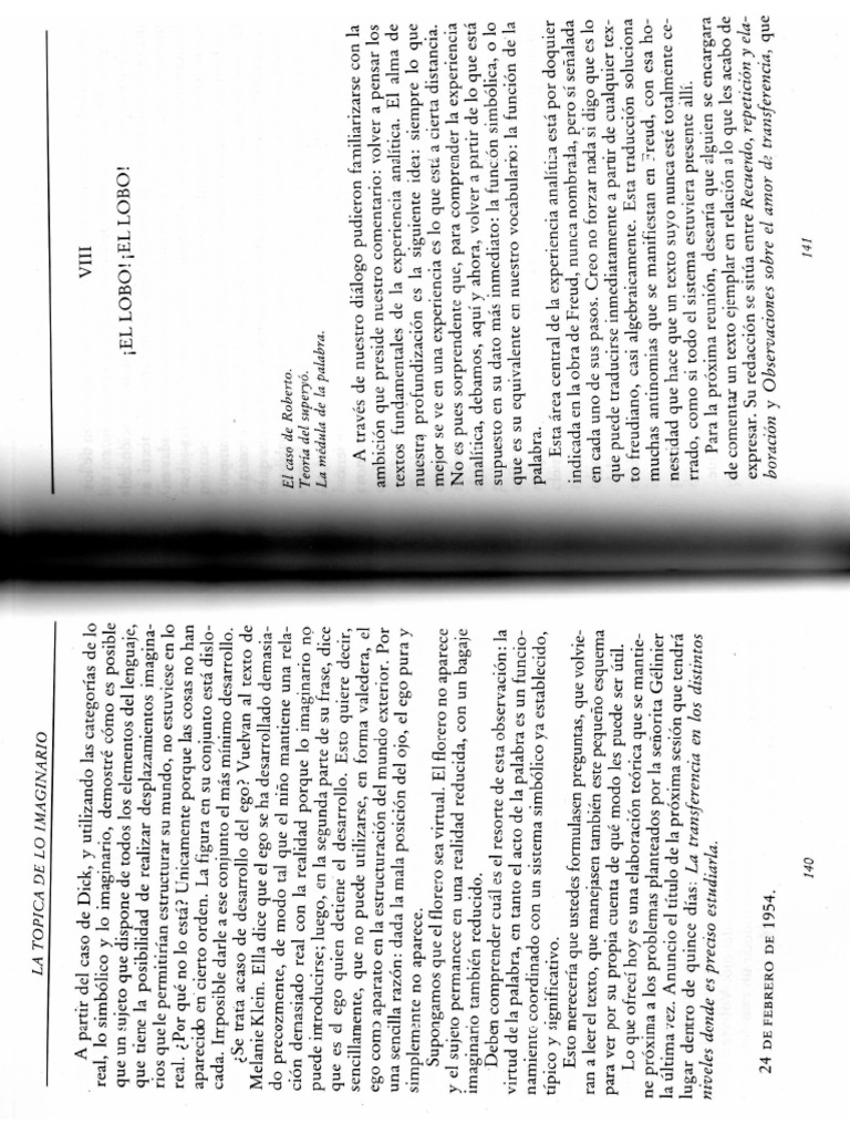 Lefort Rosine, Caso Roberto - ¡Lobo - Lobo! | PDF