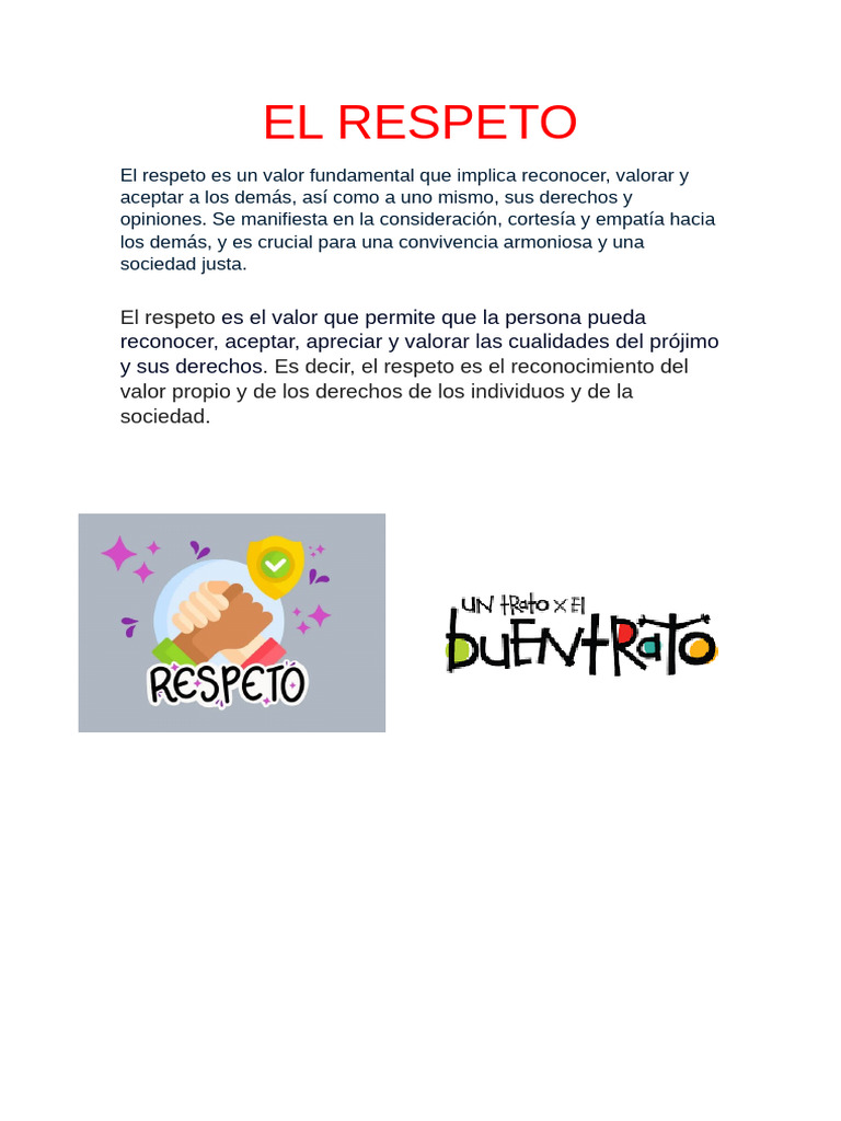 El Respeto | PDF